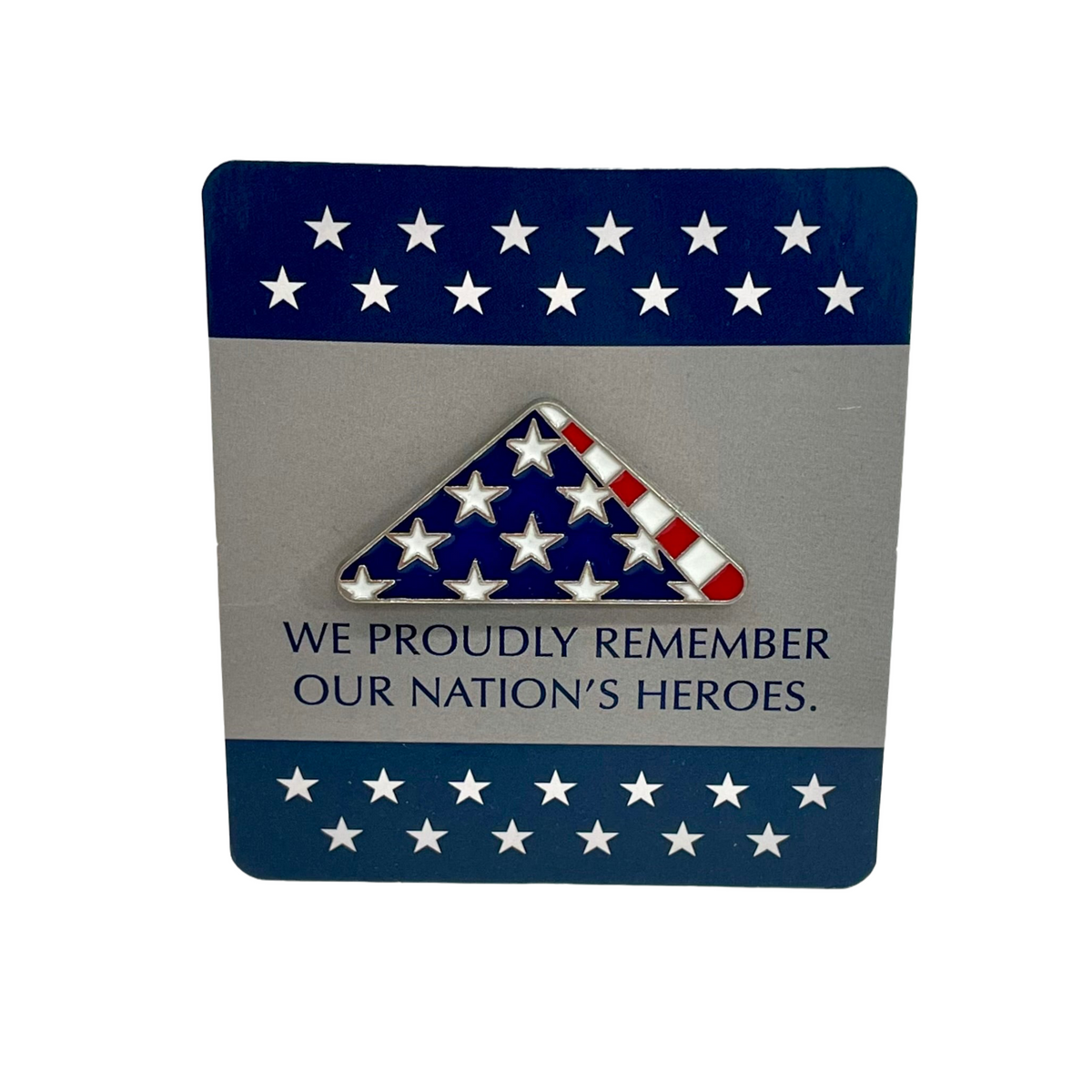 Folded Flag Pin – Military Women's Memorial Gift Shop