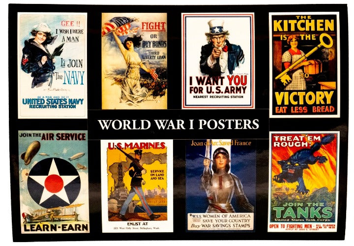Sticker Postcard : Women of WWI – Military Women's Memorial Gift Shop